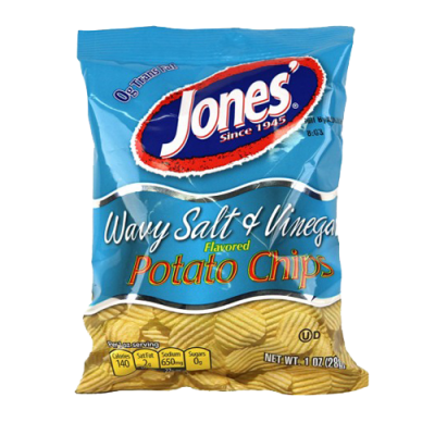 1 oz Single Serve 60 Bags – Jones Potato Chip Company